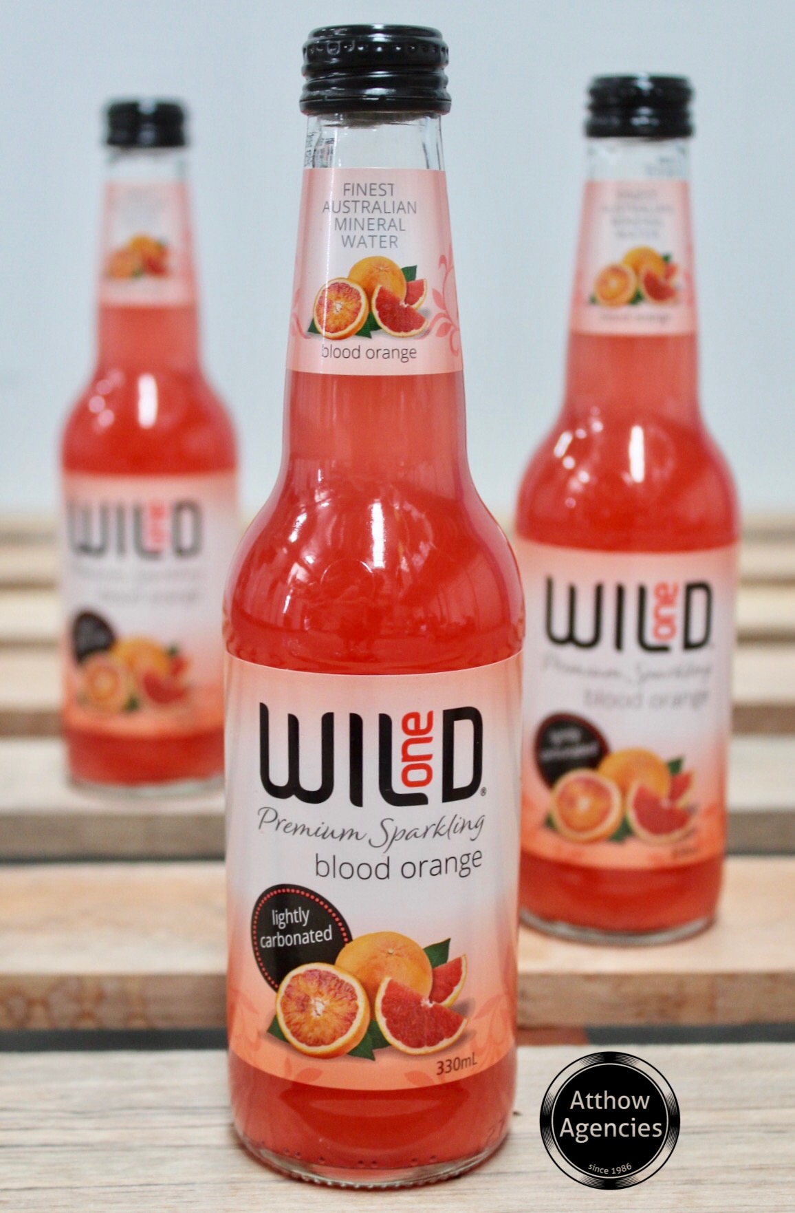 Wild One Sparkling Blood Orange 330ml - Munchees