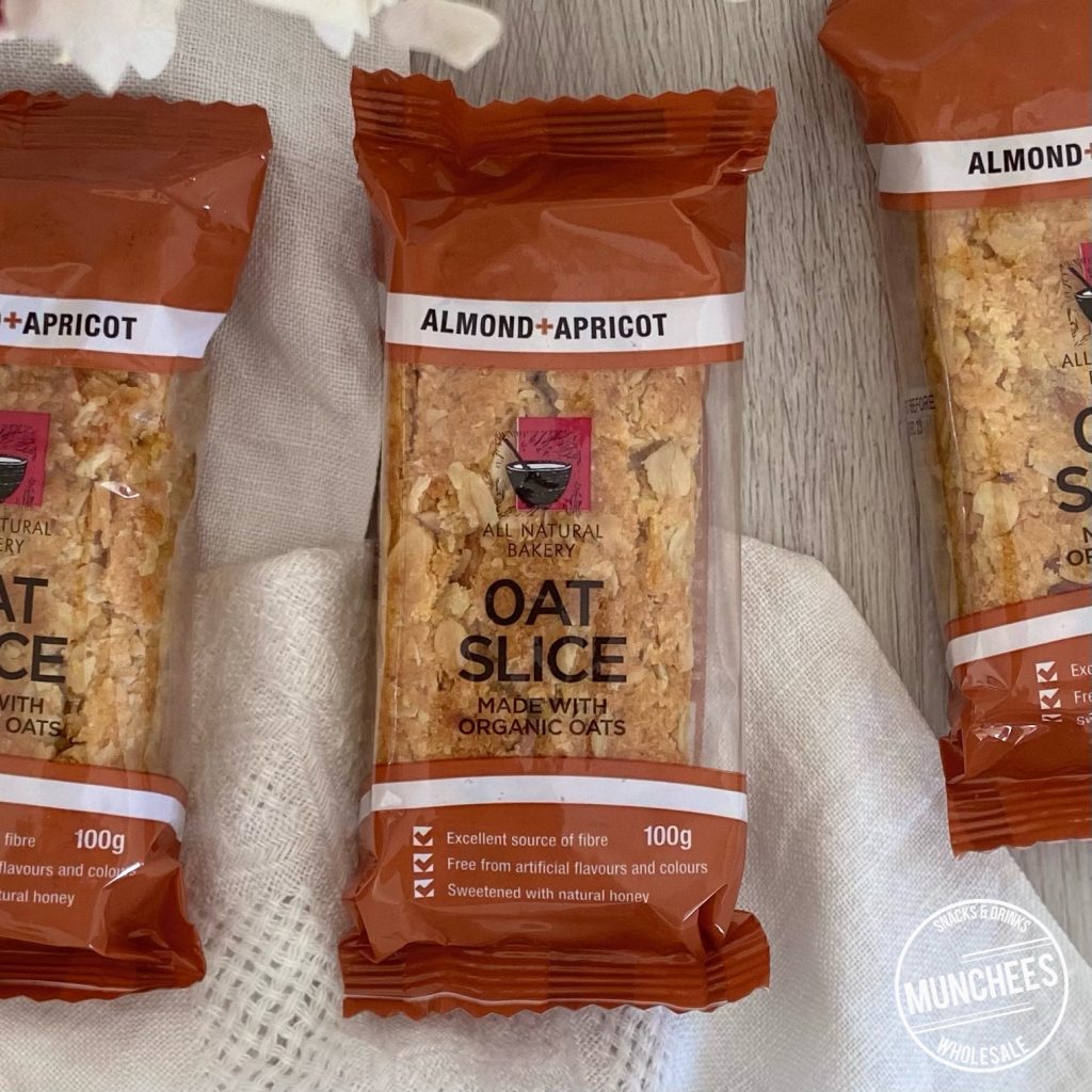 All Natural Bakery Almond & Apricot 100g - Munchees Wholesale