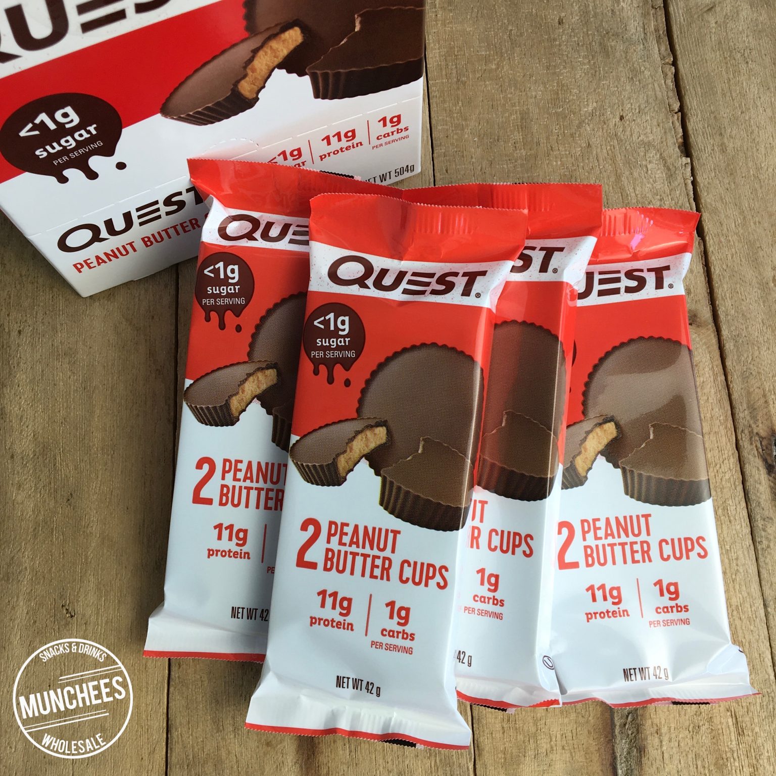Quest Peanut Butter Cups 42g - Munchees Wholesale